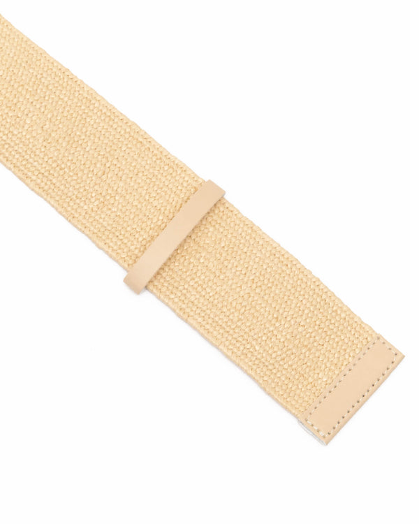 INTERLACED GOLD STATEMENT BUCKLE WOVEN BELT - Global Fashion House