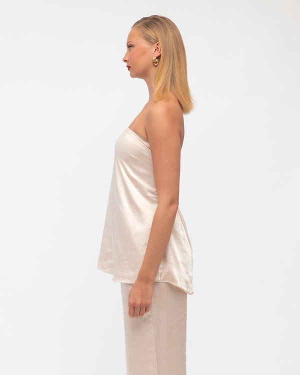 SALLY SATIN TOP - Global Fashion House