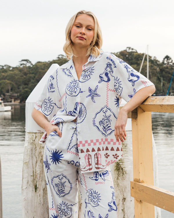 COWBOY MERMAID SHIRT - Global Fashion House