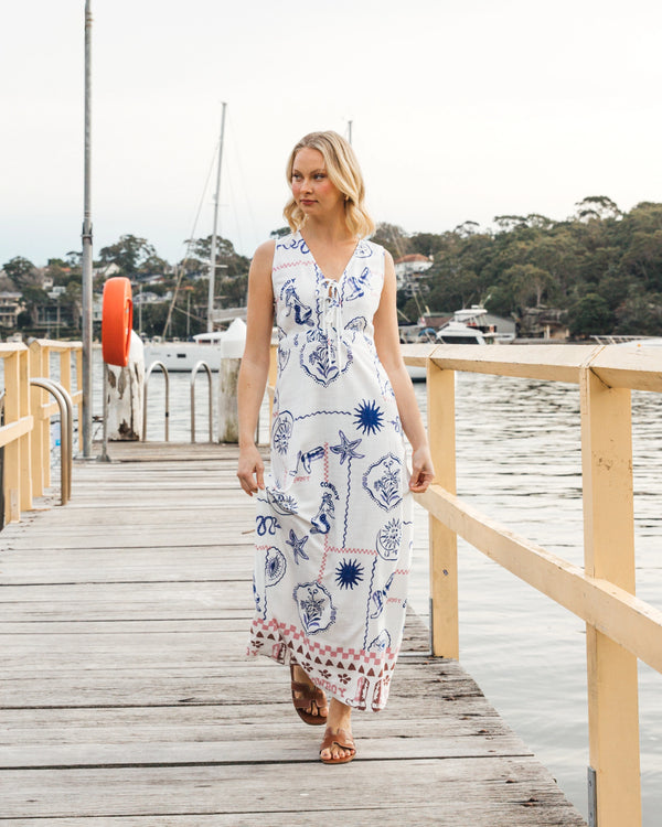 COWBOY MERMAID MIDI DRESS - Global Fashion House